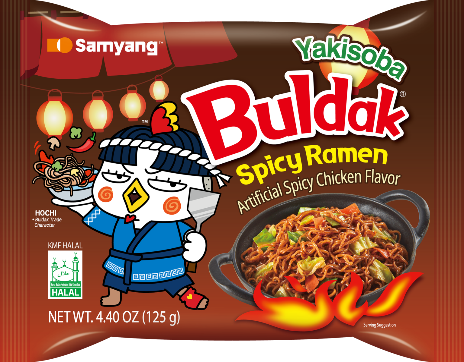 Buldak Ramen Yakisoba 4.40 OZ(125g) - Buldak.com