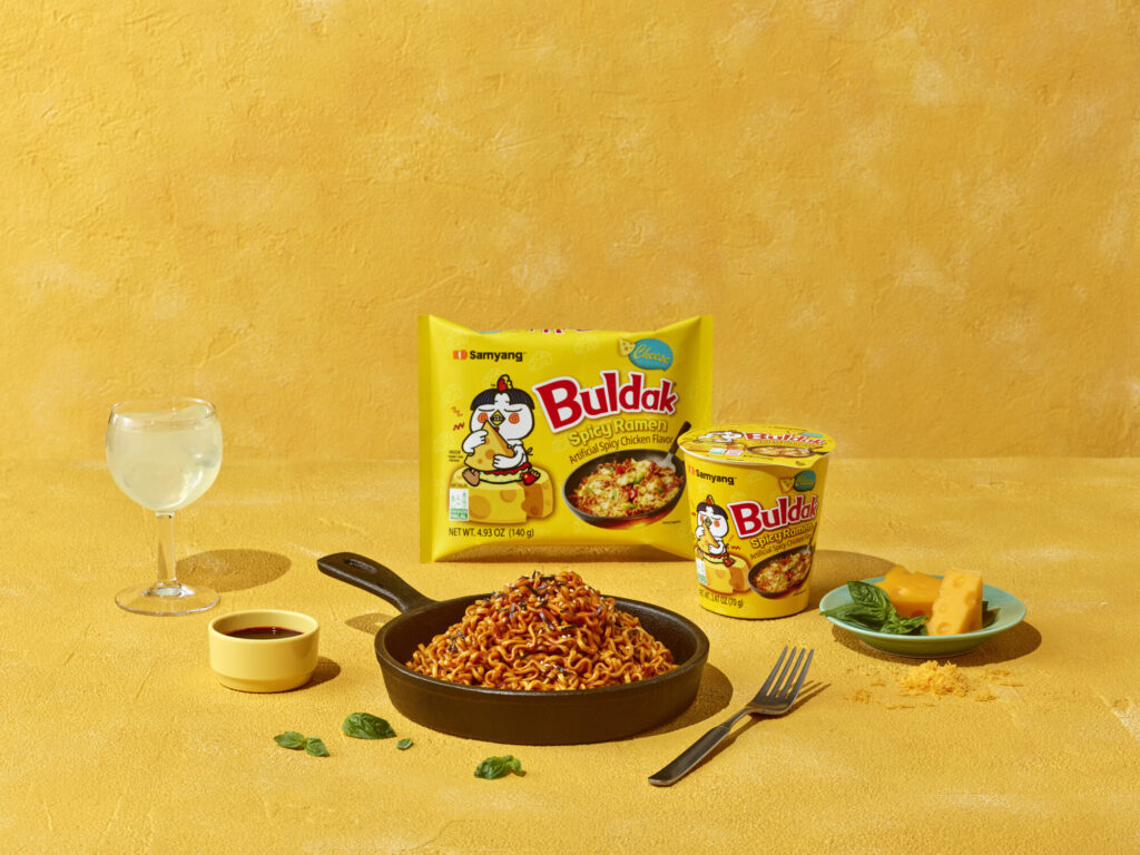 Buldak Ramen Cheese 4.94 OZ(140g) - Buldak.com