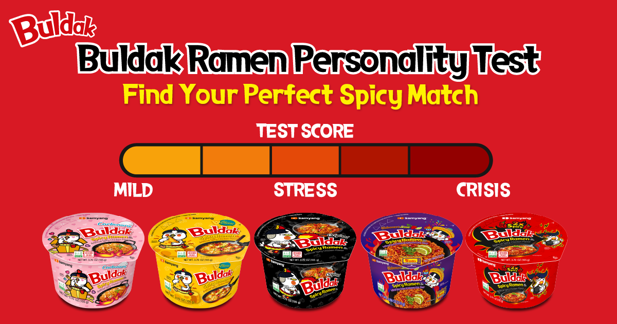 Buldak Ramen Personality Test - Buldak.com