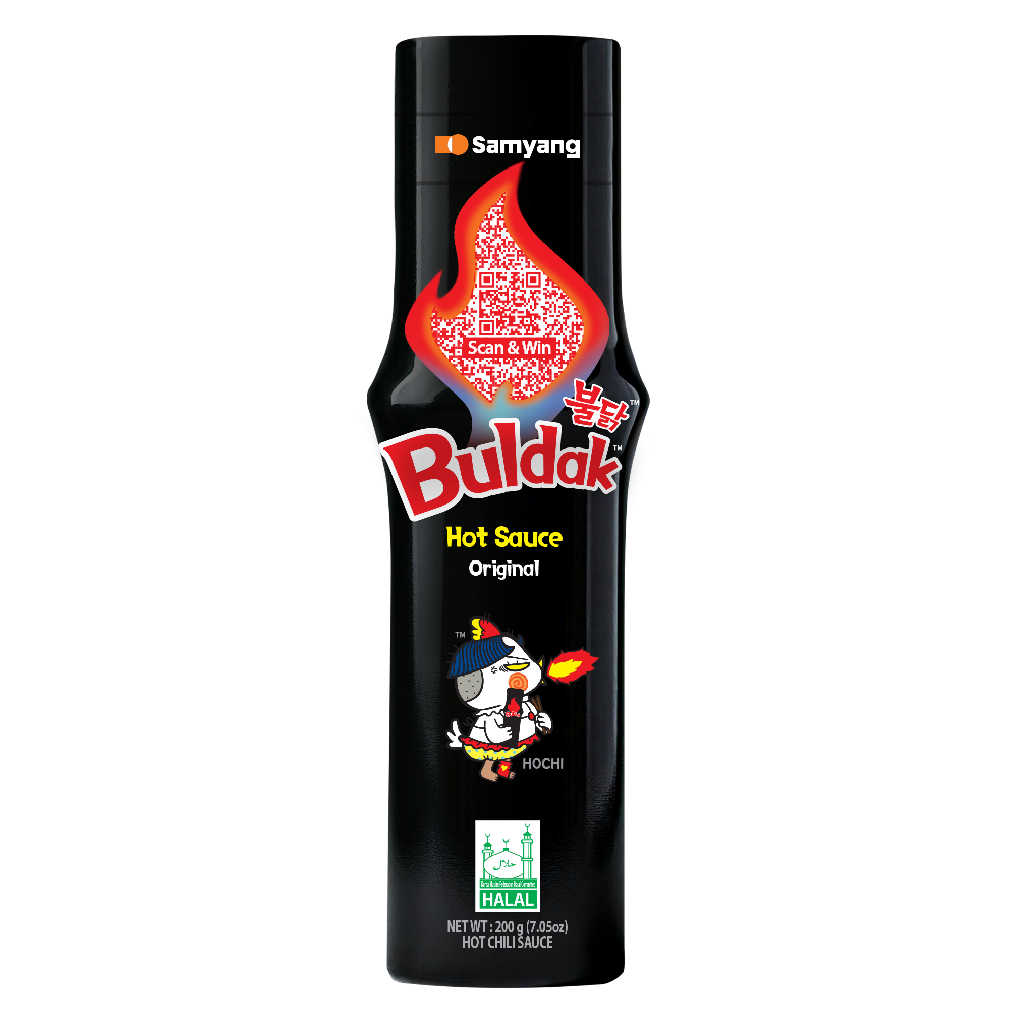Buldak Hot Sauce Original (200g) - Buldak.com